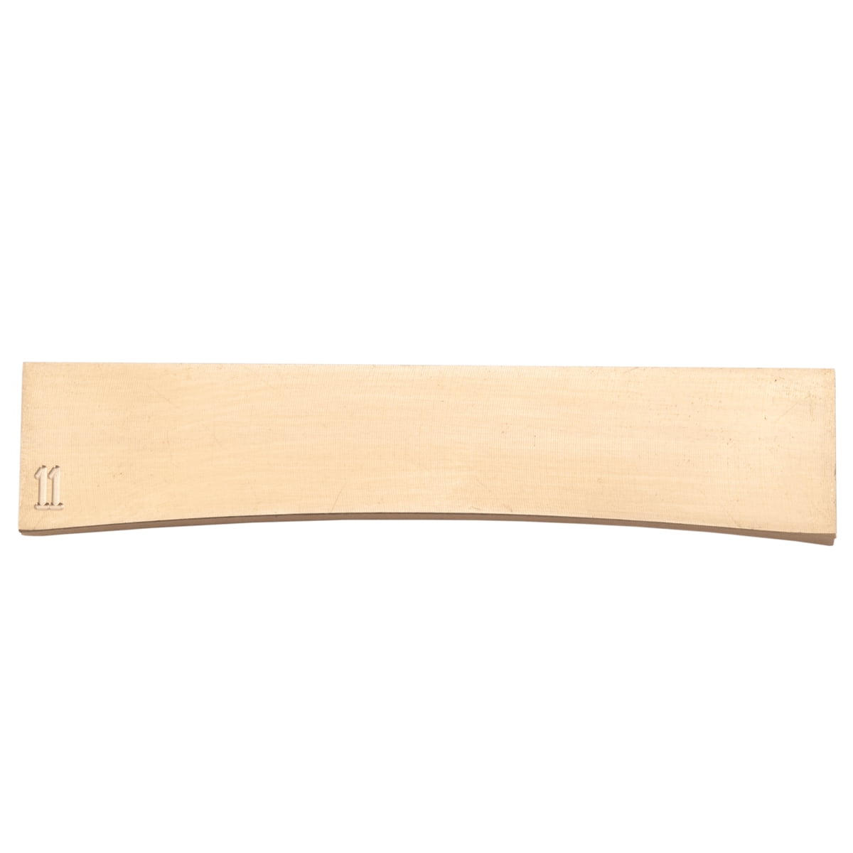 Musiclily Ultra 11 Inch Radius Full Solid Brass Fret Press Caul Insert ...