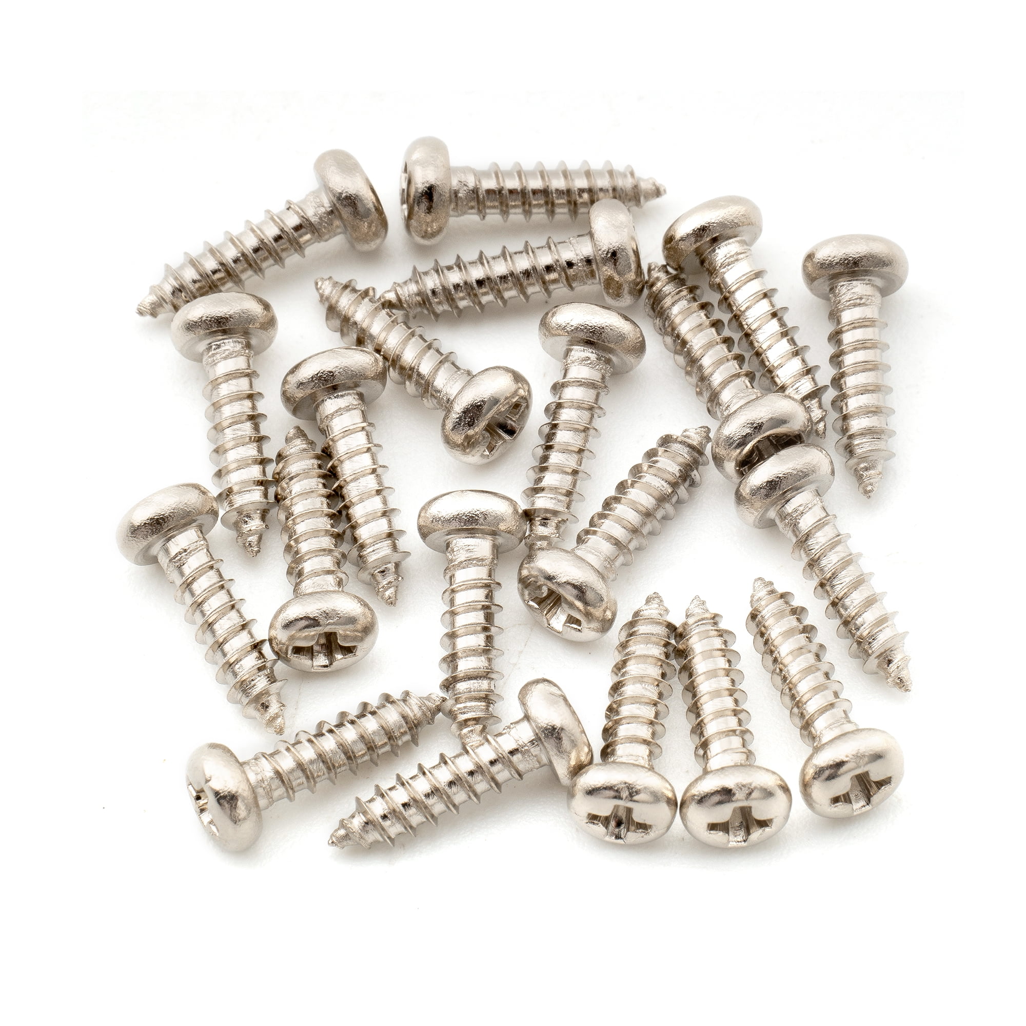 Musiclily Ultra 2.5x10mm Stainless Steel Pan Head Mounting Screws for ...