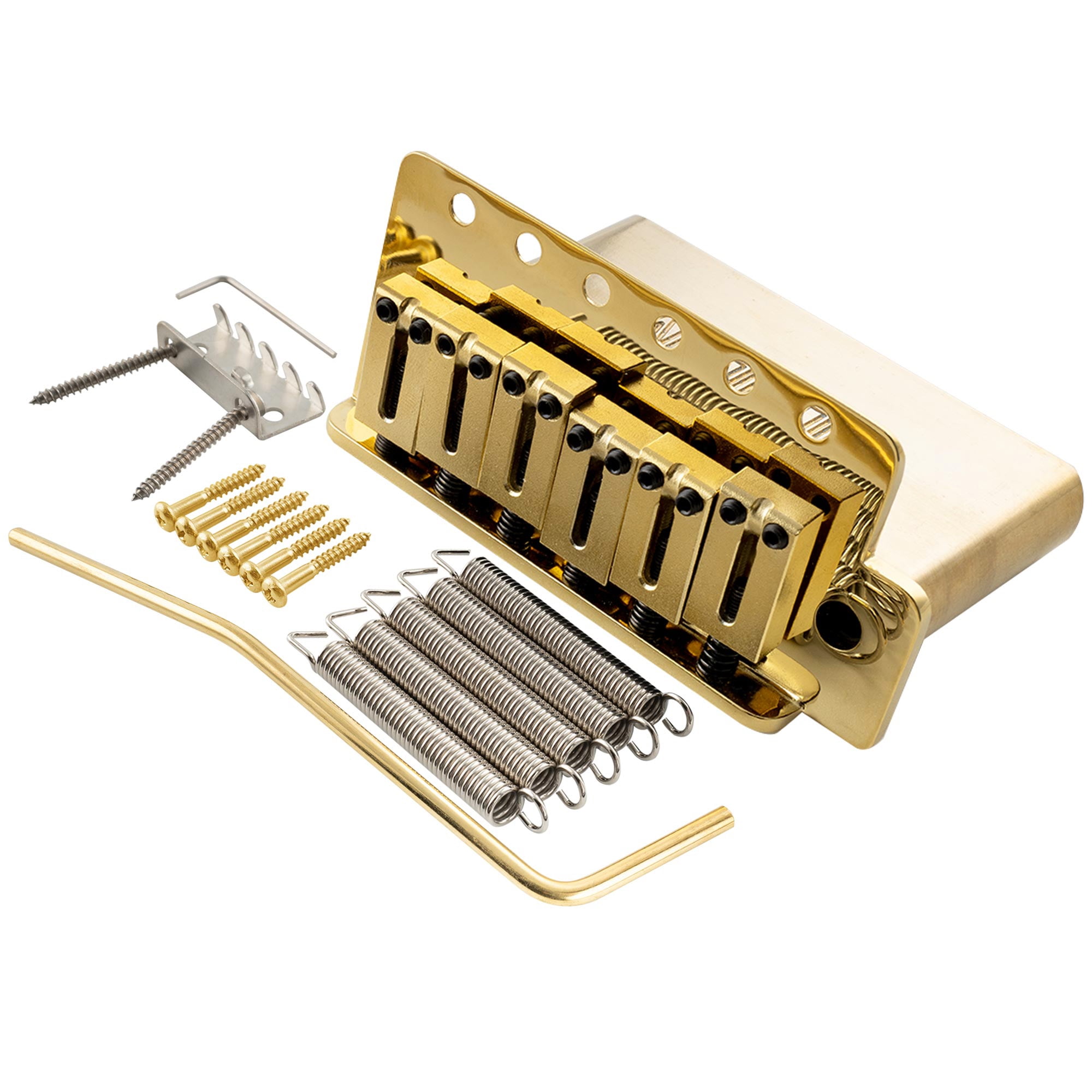 Musiclily Ultra 52.5mm(2-1/16 inch) Standard 6-Screw ST Tremolo Bridge ...