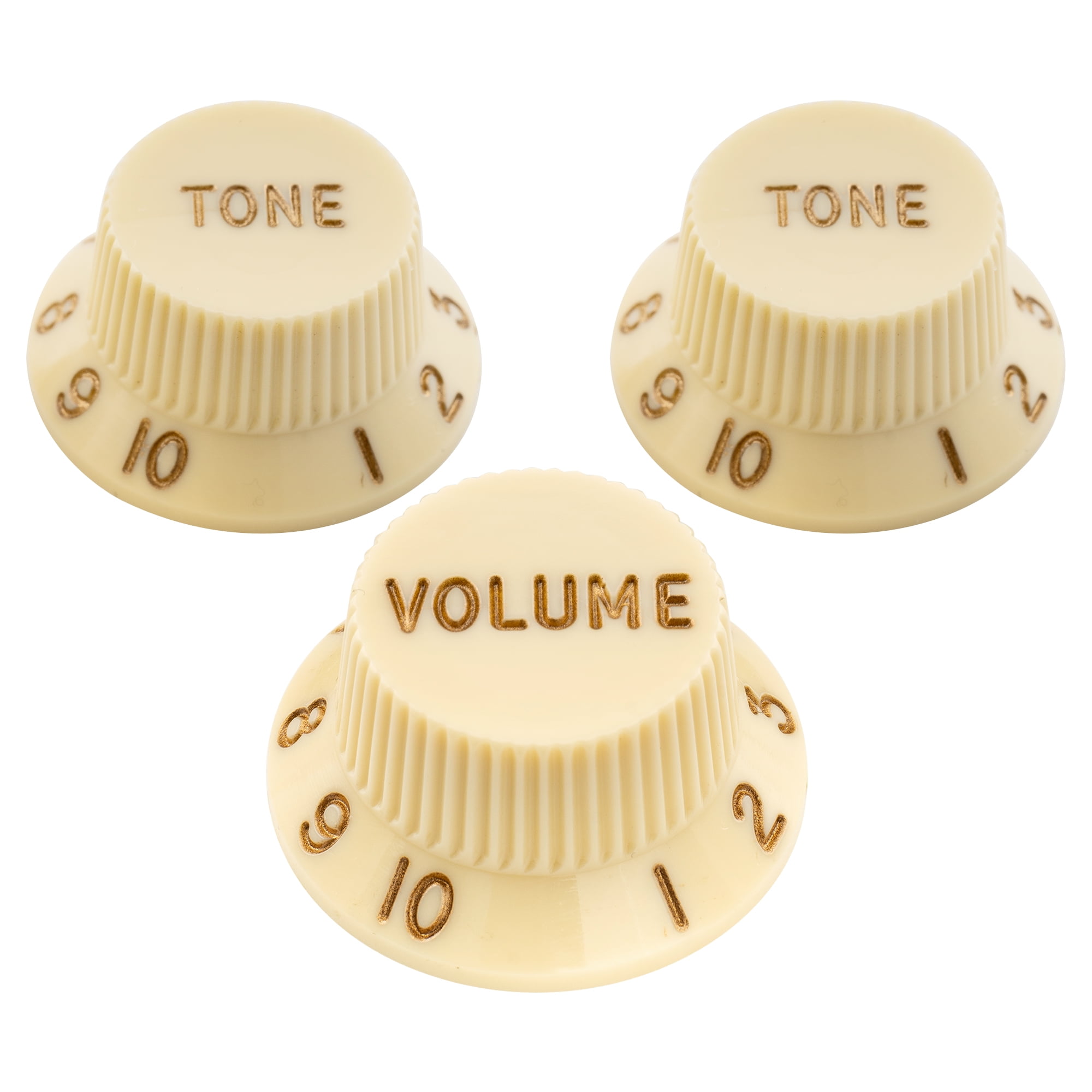 Musiclily Ultra Universal Fitting Strat Tone Volume Control Knobs for ...
