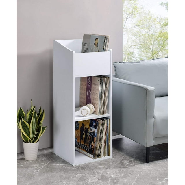 Musiea 240 Vinyl Record Storage Rack for Albums, Magazine Display, Book ...