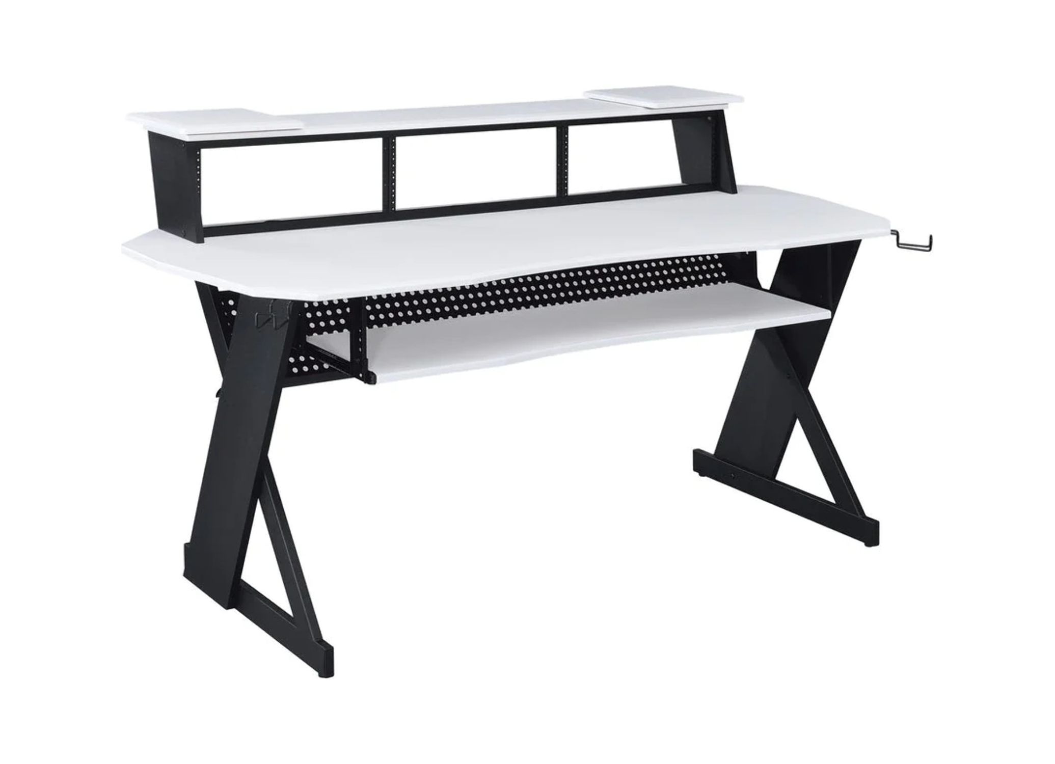 OFM RiZe Series 63" x 72" 1-Unit Full Vinyl Panels Workstation Kit, 2 x ...