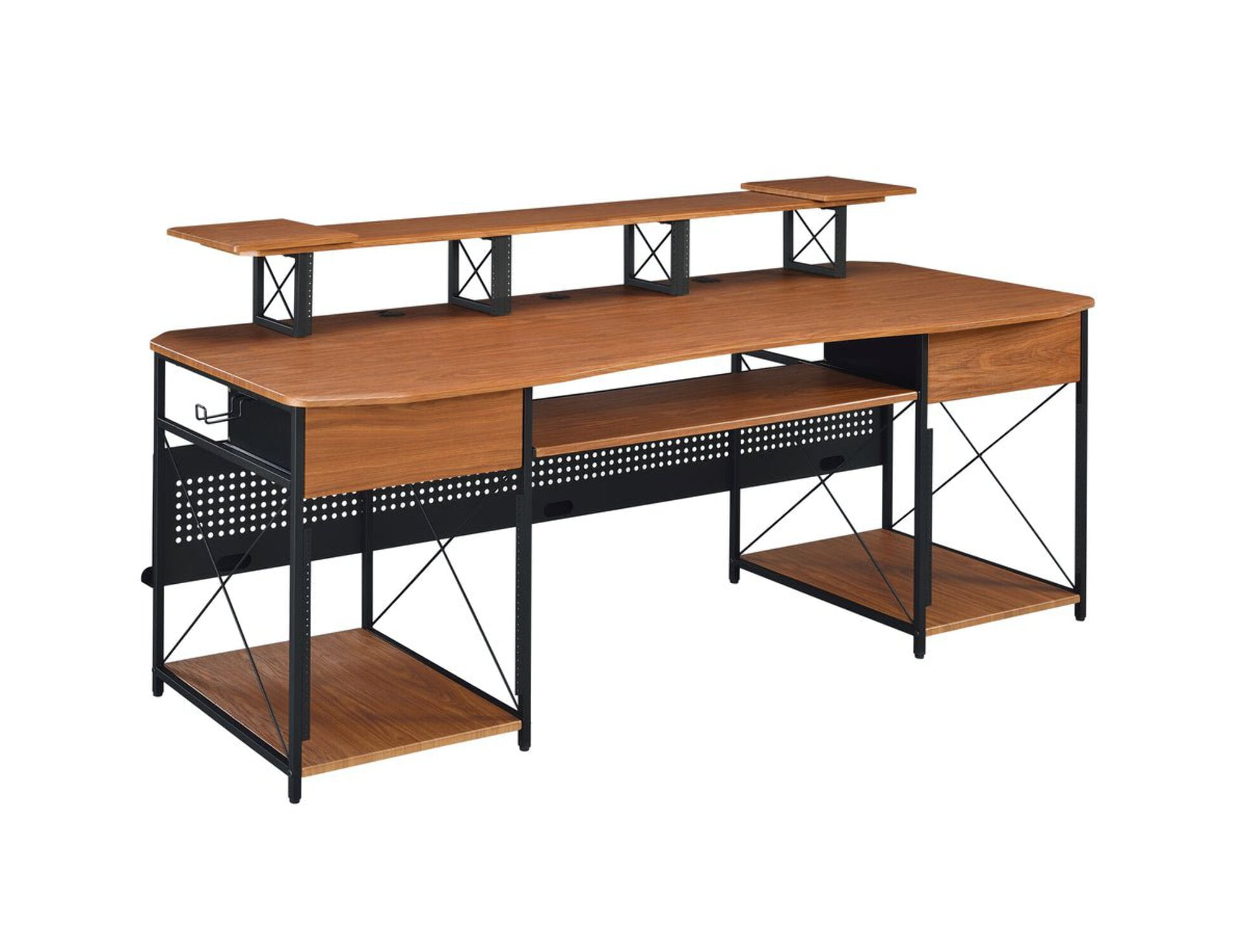 Musiea EX200 Series Pro Music Recording Studio Desk Workstation w/ 3 x ...