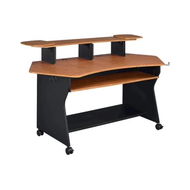 ACME Eleazar Music Recording Studio Desk in Natural Oak - Walmart.com