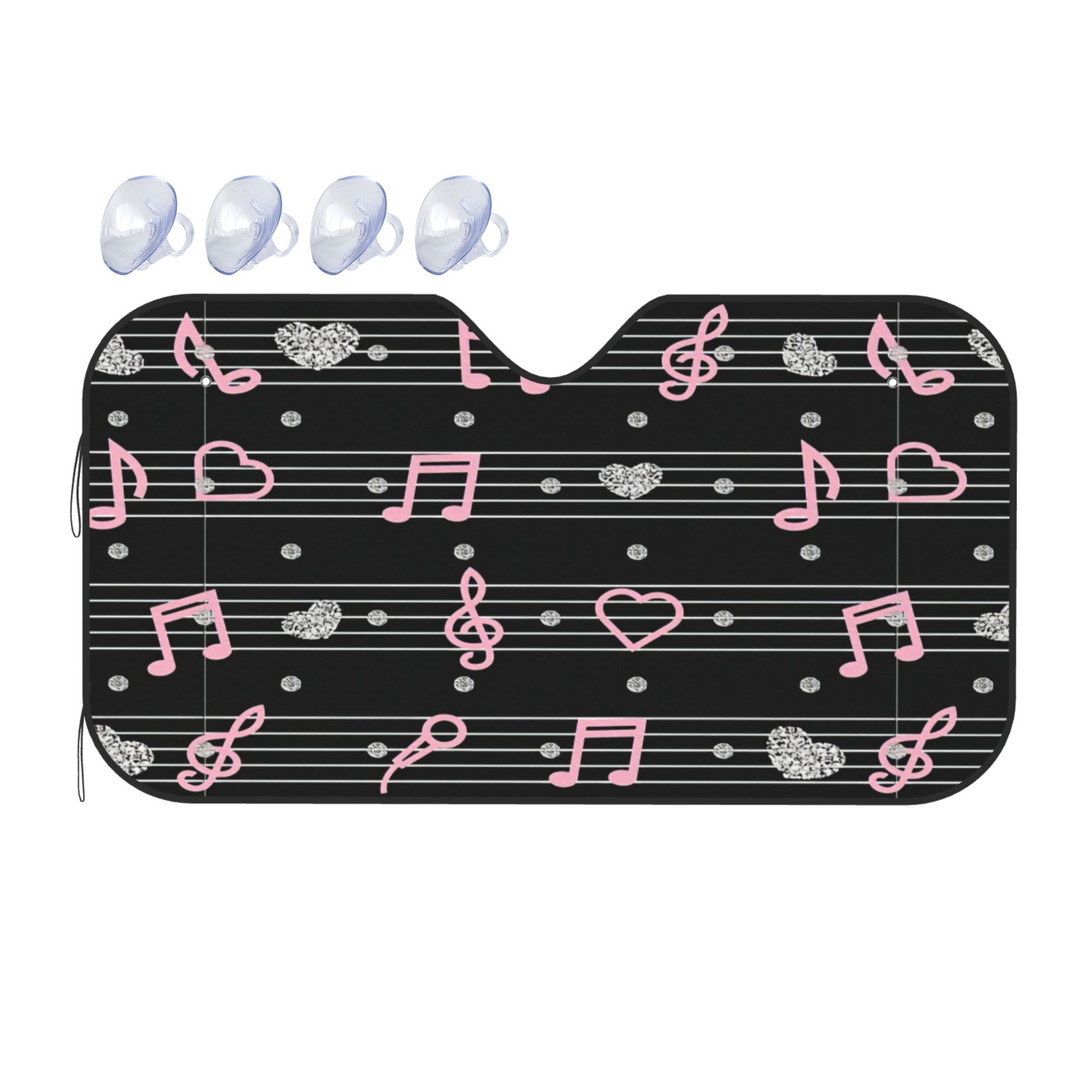 Musiknote mit silbernem Glitzer ---Musical note with silver glitter 1 ...