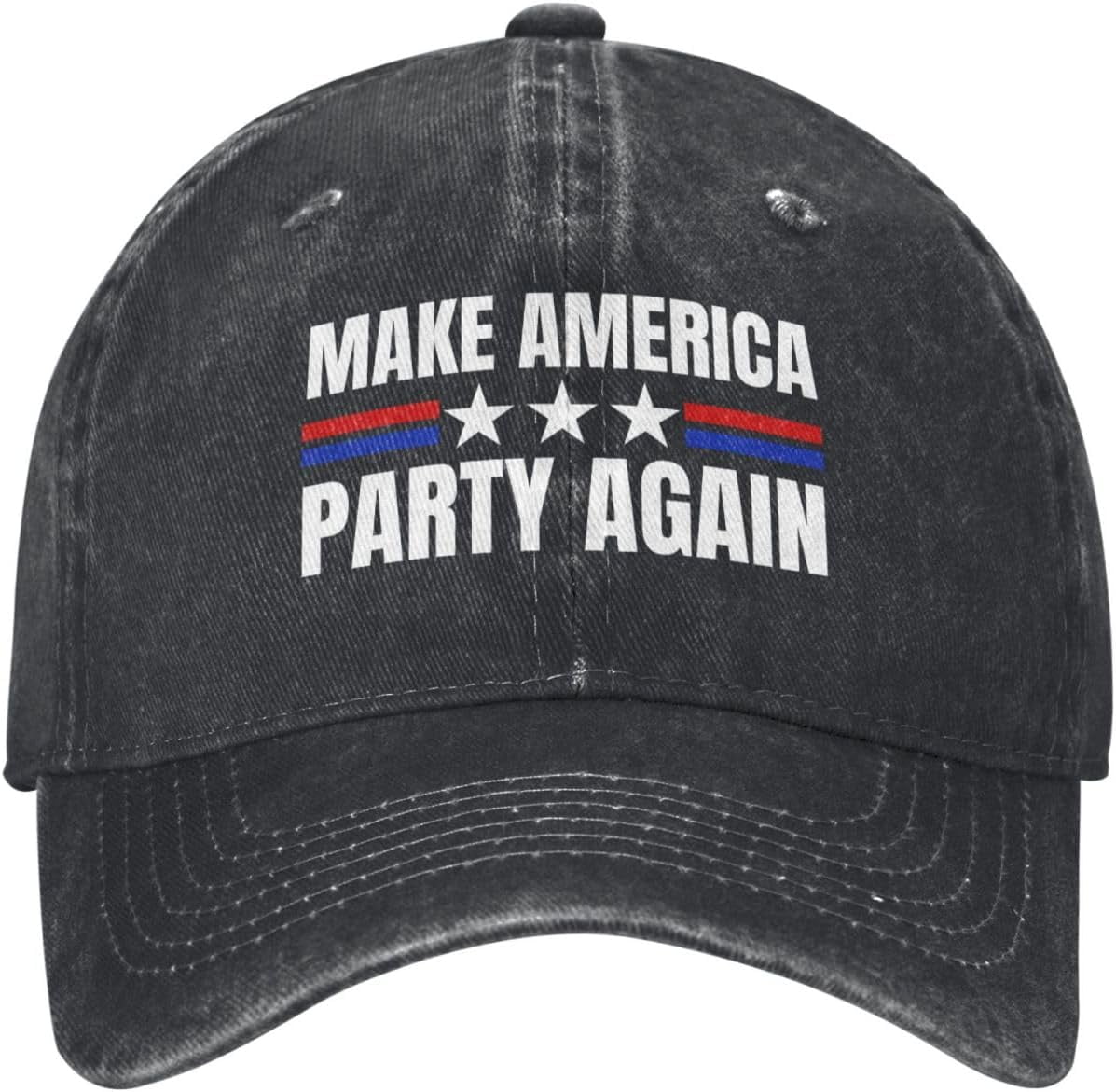 Musk 2028 Make America Party Again Trucker Hat Dad Baseball Cap Black ...