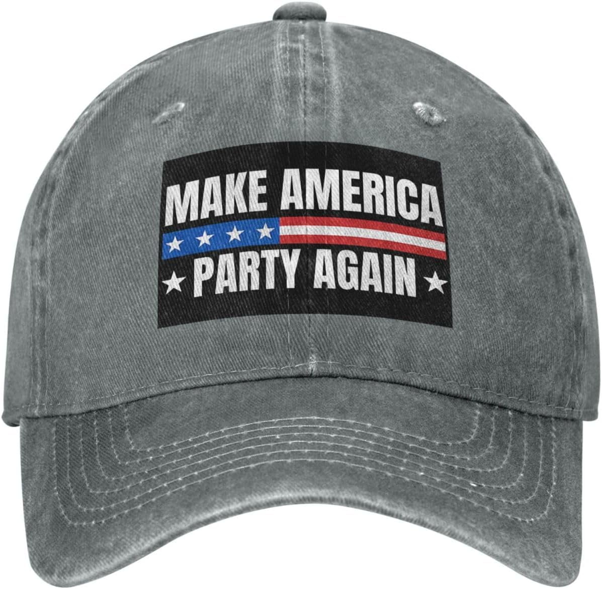 Musk 2028 Make America Party Again Trucker Hat Dad Baseball Cap Black ...