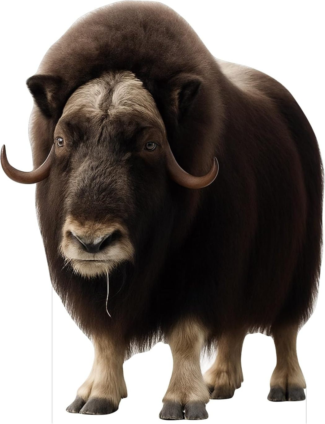Musk-Ox 5FT Life Size Cardboard Cutout, Fun Animal Standup, Perfect for ...
