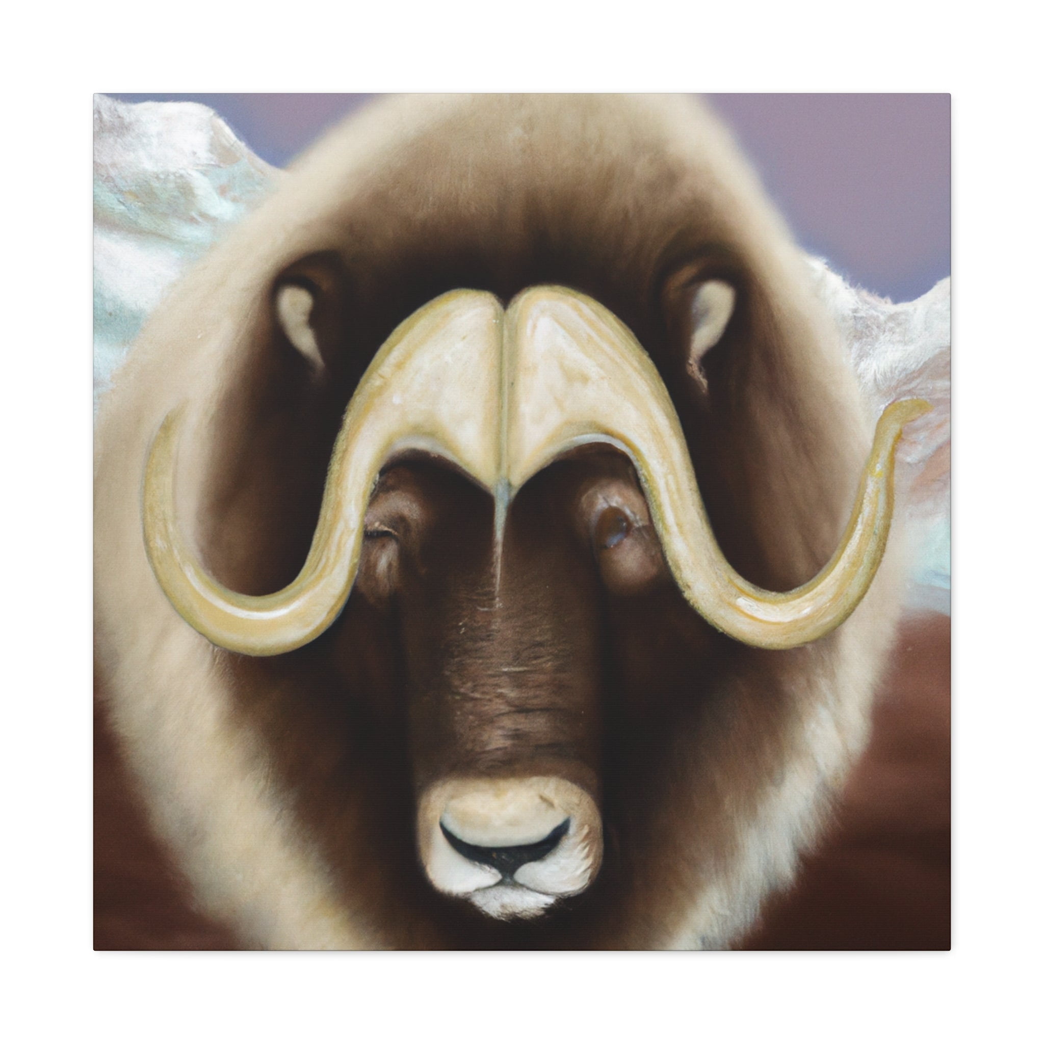 Musk Ox Majestic Power Canvas