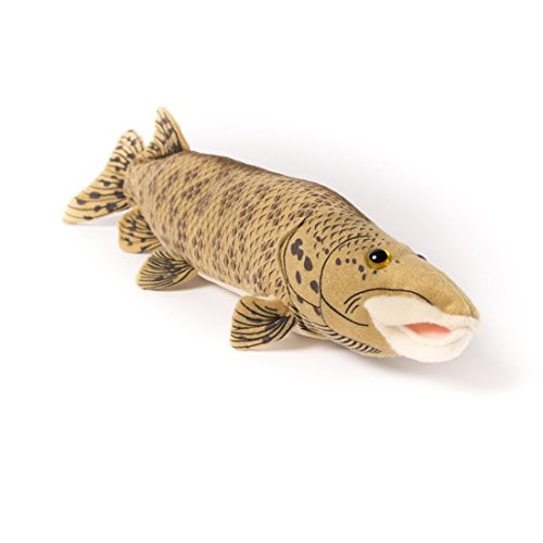 Cabin Critters Plush Muskellunge Freshwater Fish - Realistic Stuffed ...