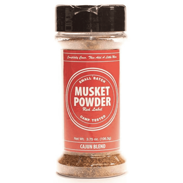 Musket Powder Cajun Red Label Seasoning Blend, 1 Pack, 3.75 oz ...