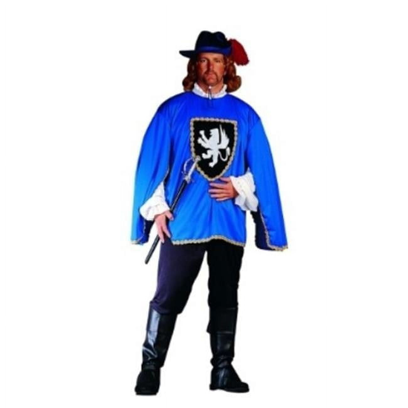 Musketeer Costume - Red - Size Plus Male 46-50 - Walmart.com