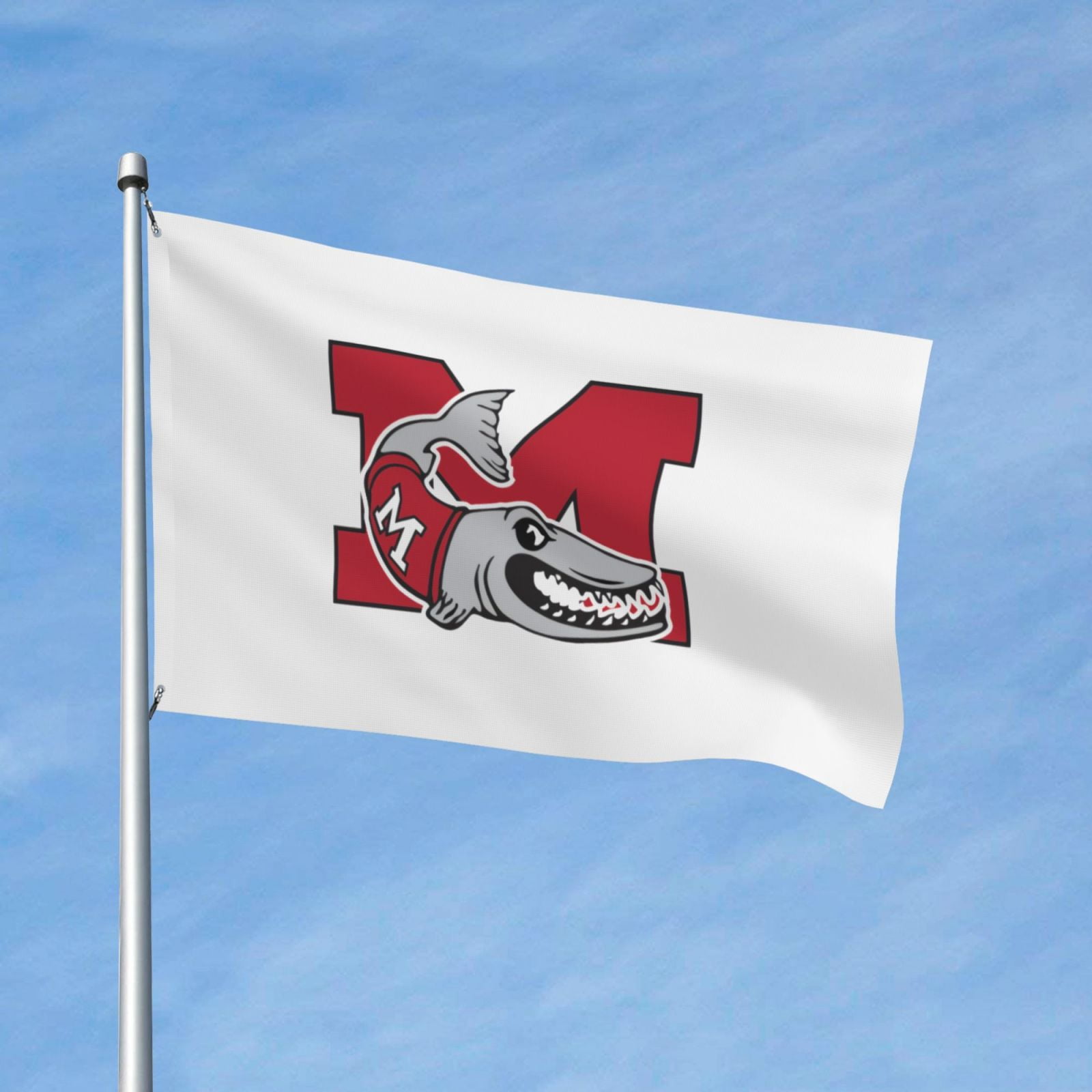 Muskingum University Logo Banner 3x5 Ft Flag,Double Sided Printed Flag ...