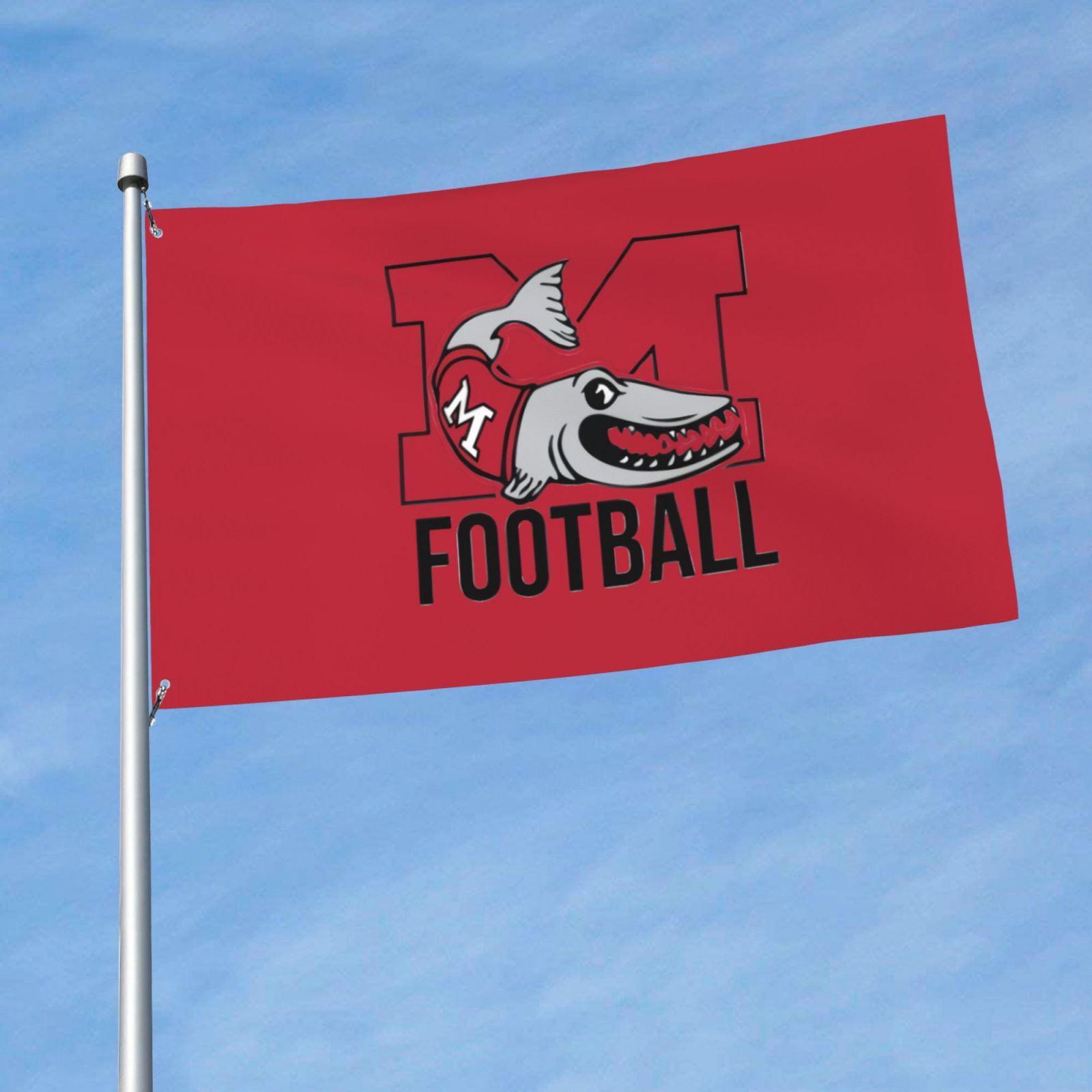 Muskingum University Logo Flag 3x5 Outdoor ,Sewn Stripes, Stronger ...