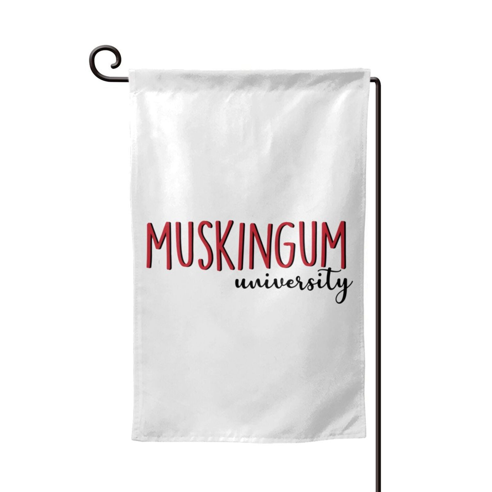 Muskingum University Logo Garden Yard Flag Double Sided Banners For ...