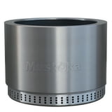 Mayer Grey Magnesium Oxide Square Gas Fire Pit - Walmart.com