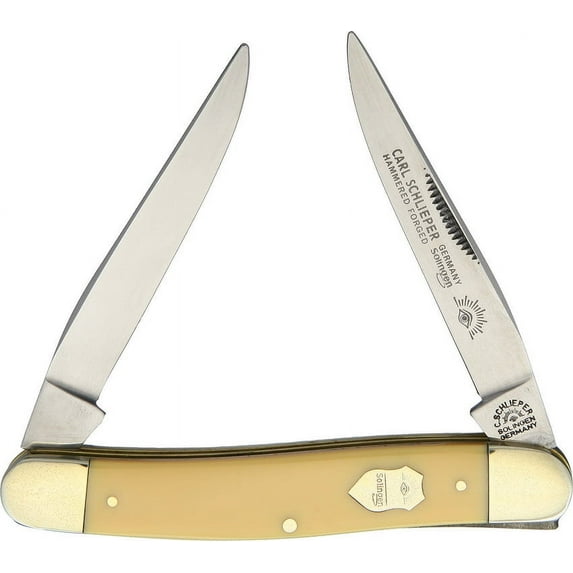 Free Shipping! German Eye Muskrat Yellow 3.88in Solingen Steel Pocket ...