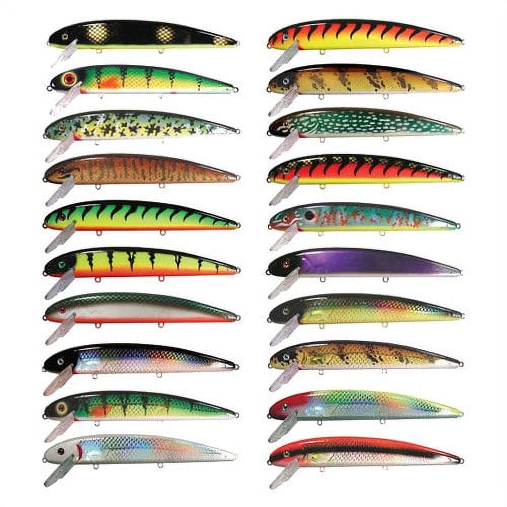 Musky Mania Jake 10-Inch Northern Pike Shiner Bait Fish Lure - Walmart.com
