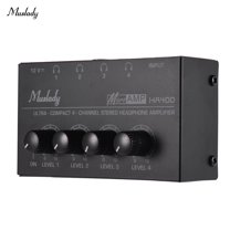HA400 4 Channel Ultra-compact Headphone Audio Stereo Amp Microamp ...