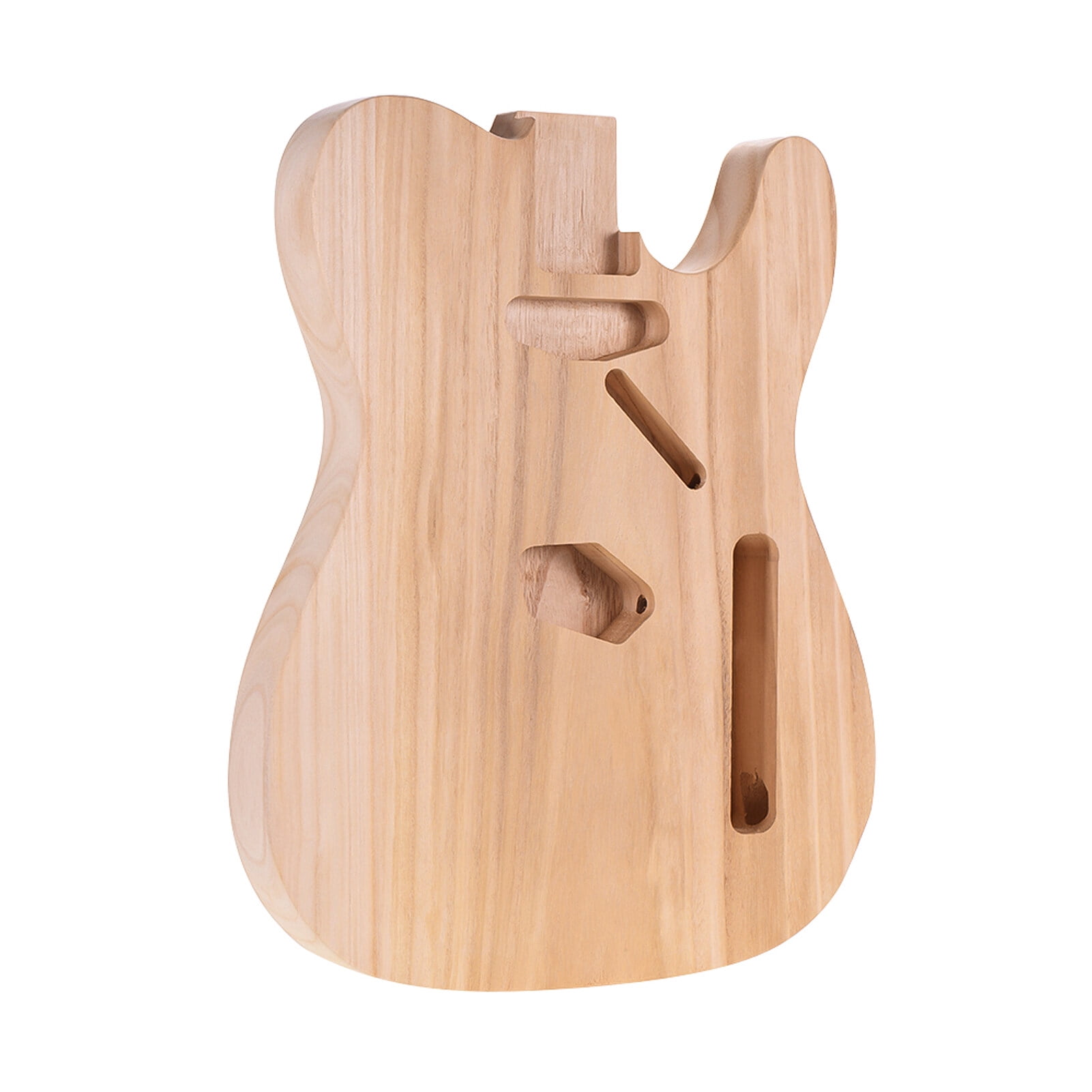 Muslady TL-T02 Unfinished Electric Guitar Body Sycamore Wood Blank ...