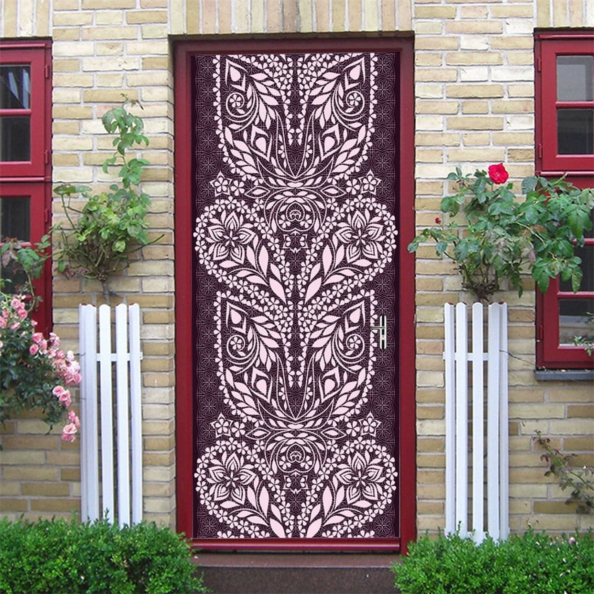 Muslim Door Decoration Self-adhesive Wallpaper Vinyl Waterproof ...