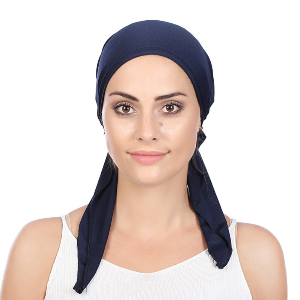 Muslim Inner Hijab Cap for Women Slouchy Adjustable Under Scarf Hijab ...