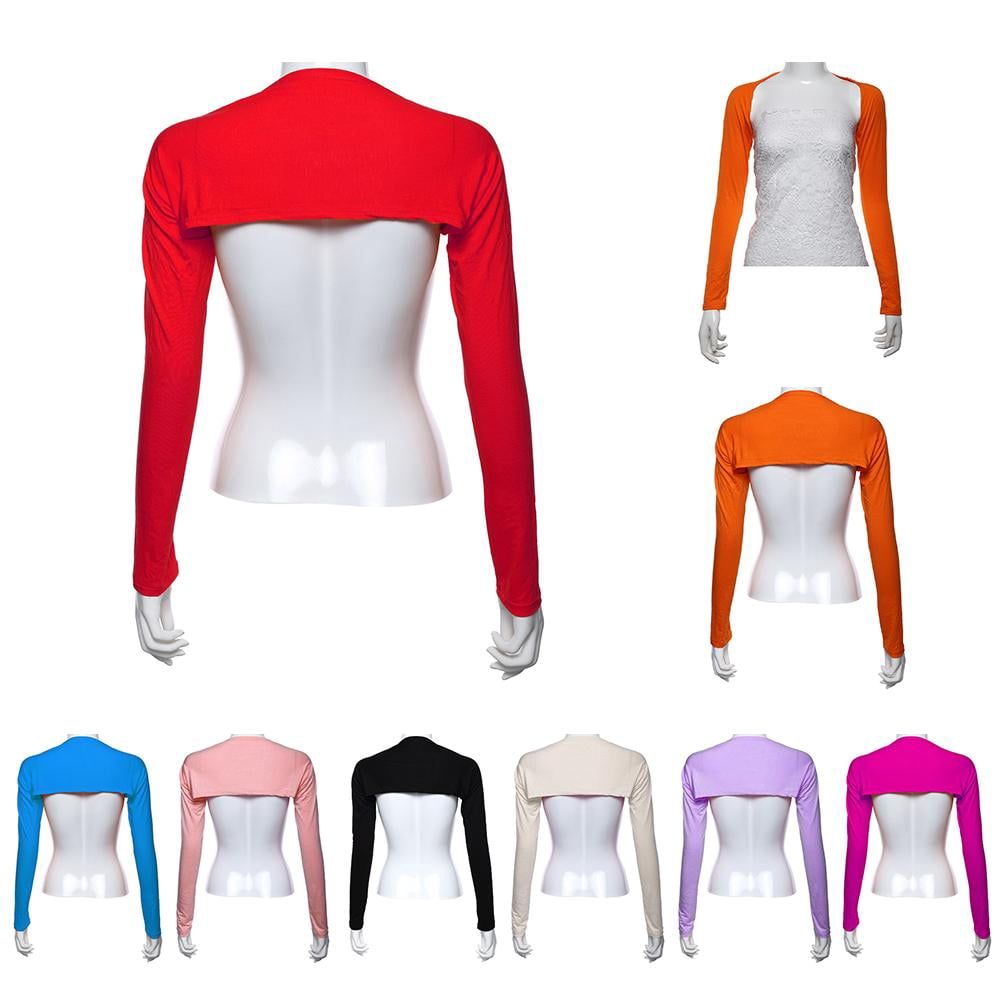 Muslim One Piece Arm Cover Adjustable Ladies Long Sleeve Shrug Shawl ...