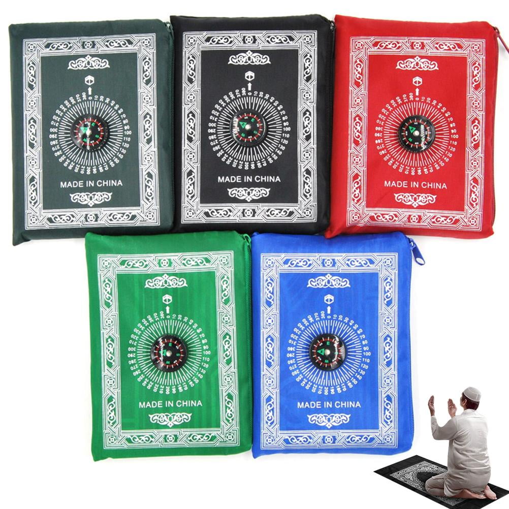 Muslim Prayer Mat Portable Eid Mubarak Travel Prayer Mat Muslim Prayer ...