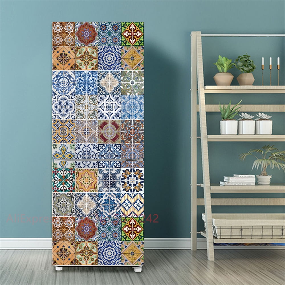 Muslim Ramadan Decoration Fridge Stickers Door Cover Mubarak Kareem ...