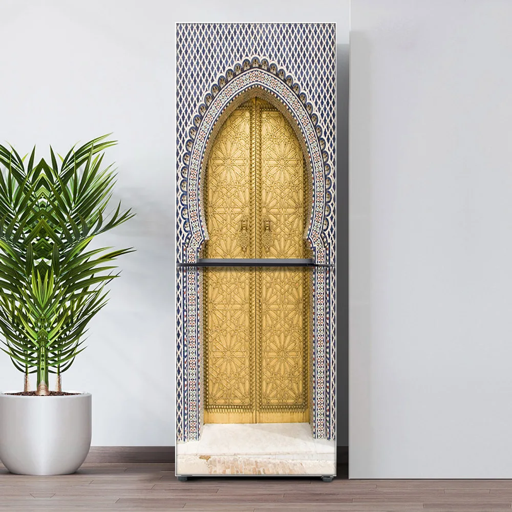 Muslim Ramadan Fridge Sticker Wallpaper Islam Refrigerator Self ...