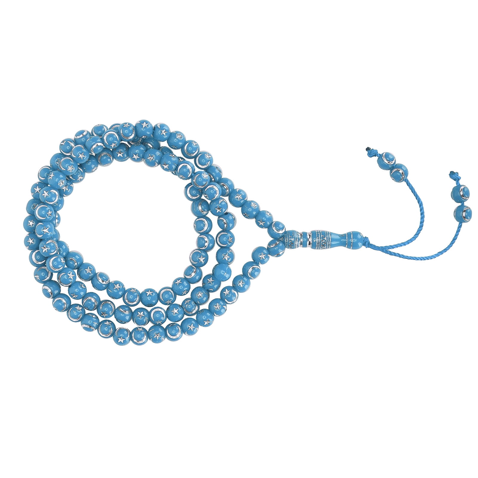 Muslim Rosary Beads, 99 Grains Resin Rosary Beads Islamic Worship ...