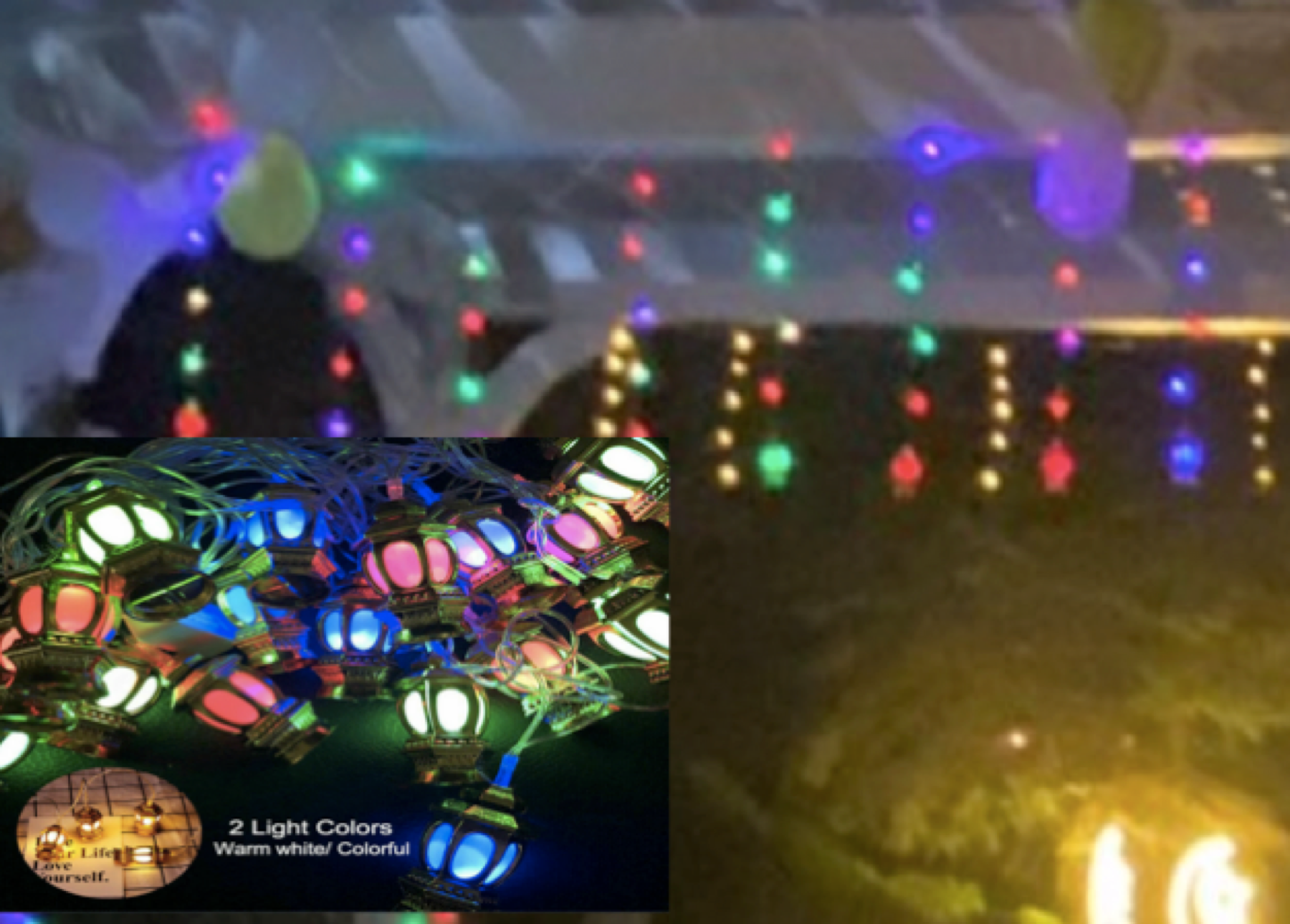 Muslim String Light Lantern Fanous Fanuus Ramadan Islamic LED Lights ...