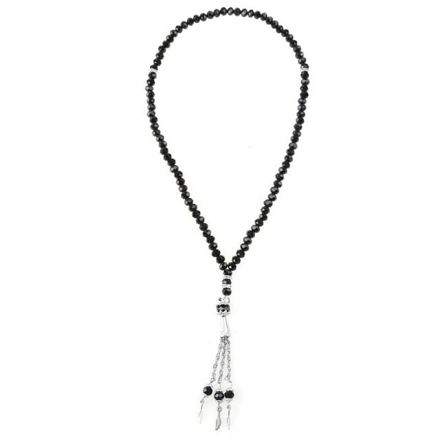 Muslim Tasbih 99 Beads Islam Prayer Crystal Rosary Islamic Worship ...