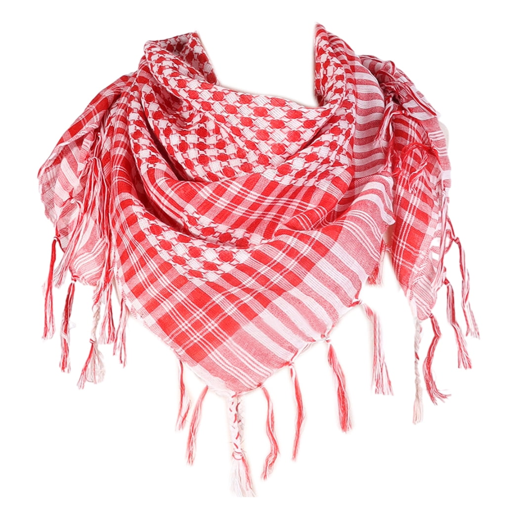 Muslims Arab Keffiyeh Shemagh Head Scarf Arabian Dubai Bandana Shawl ...