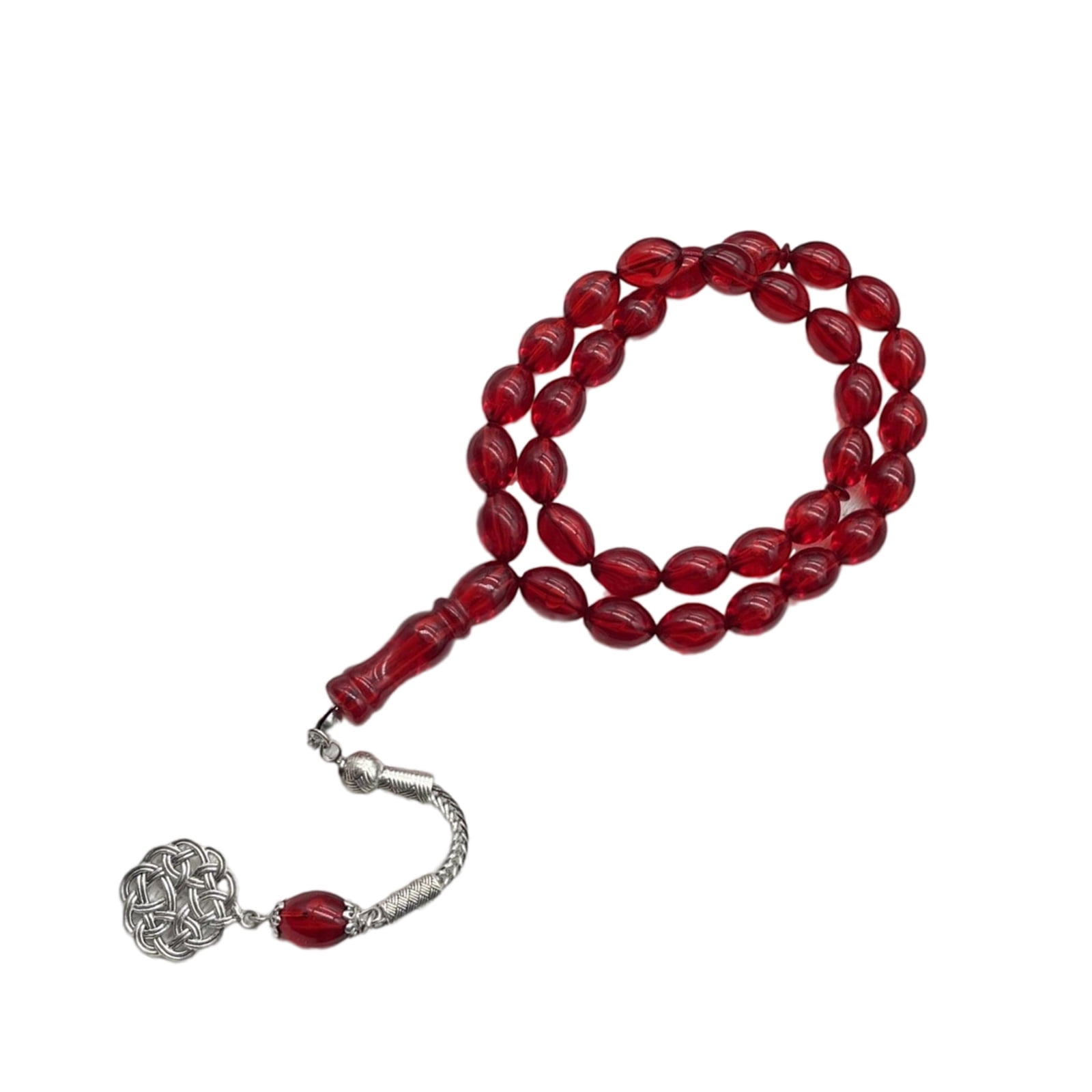 Muslims Worship Prayer Beads Acrylic Oval Shape Ergonomic Grip Beads ...