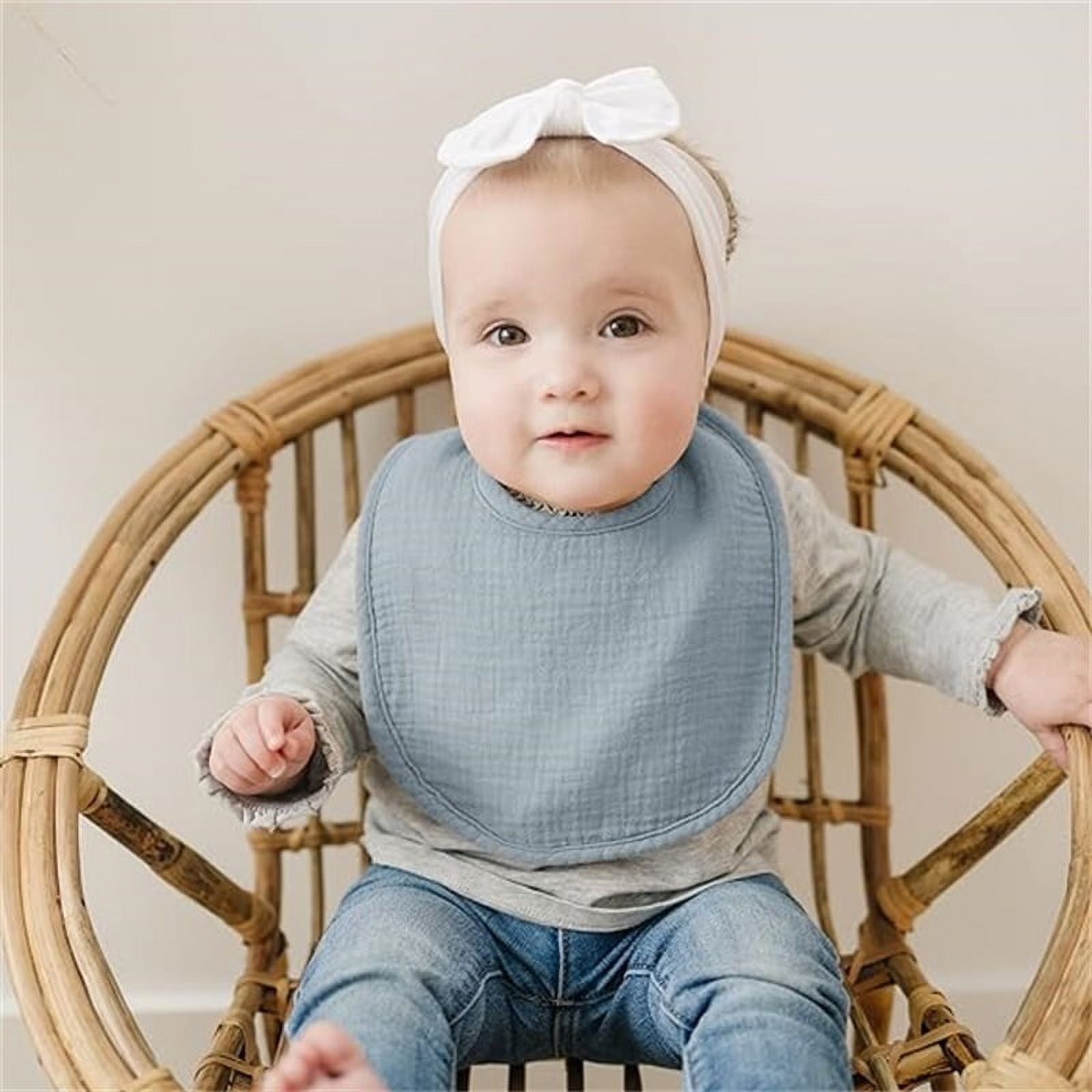 Muslin Baby Bibs 8 Pack Baby Bandana Drool Bibs Cotton Unisex Boys ...