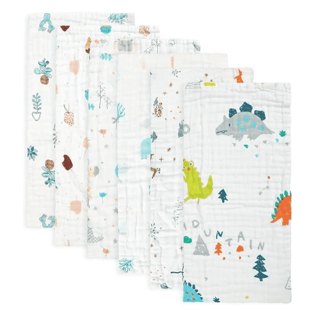 Muslin Baby Burp Premium Cotton Burping Rags for Babies F Ultra Soft ...