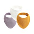 Muslin Burp Cloth Baby Bib Color Face Cloths Comfortable Toddler ...