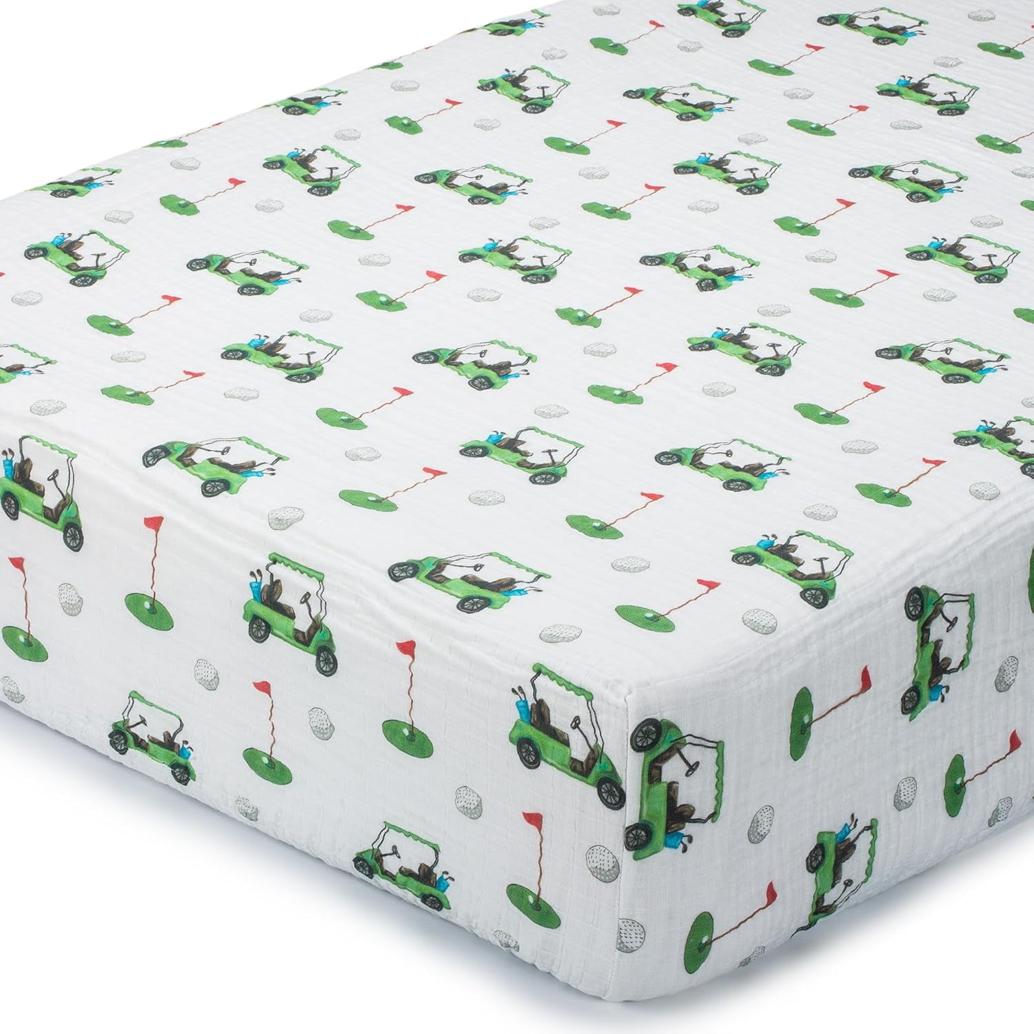 Muslin Sheet 1 , Neutral Sheet for Standard 52"x28" Mattress, Soft ...
