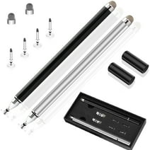 Insten Universal Precision Fine Point Stylus Pen with 3 Replacement ...