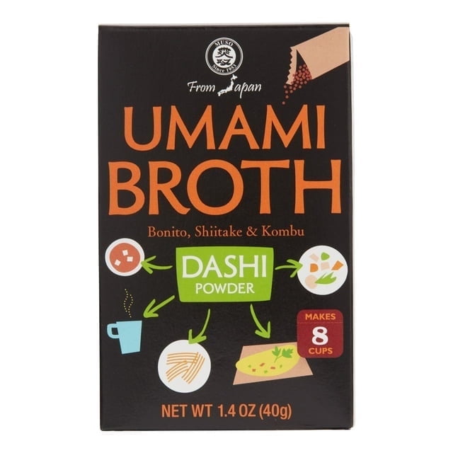 Muso Umami Broth Bonito Dashi Powder 1.4 oz 2 each Pack of 3 - Walmart.com