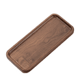 Muso Wood Serving Tray Walnut Solid Wood Rectangle 11.8 x 5 in - Walmart.com