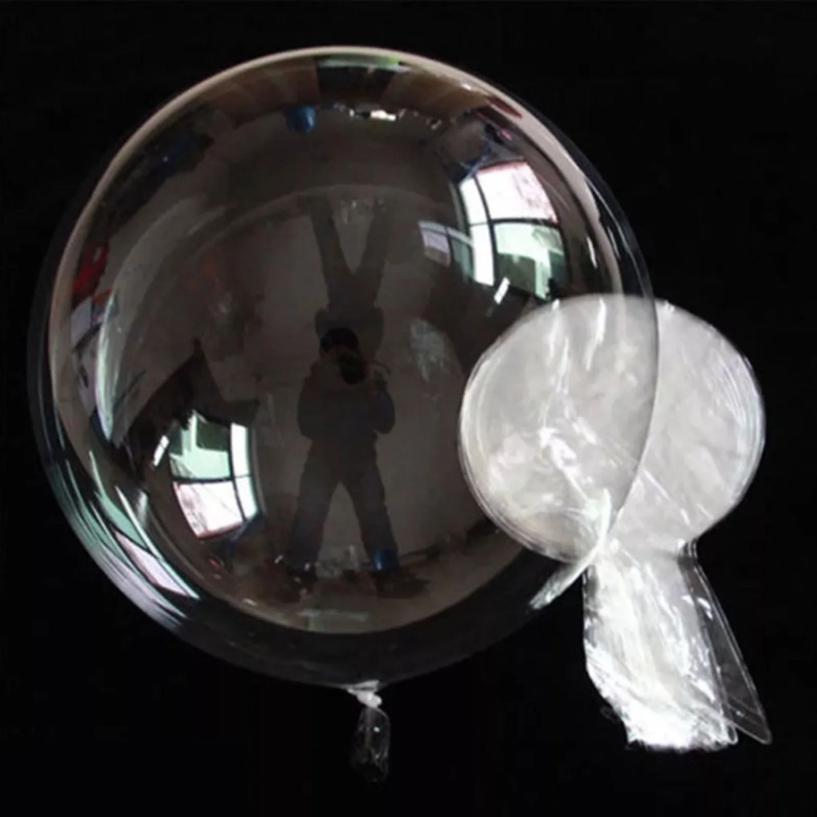Musol Clear Balloons Latex Party Balloons - 1Pack 10 inch Round Helium ...