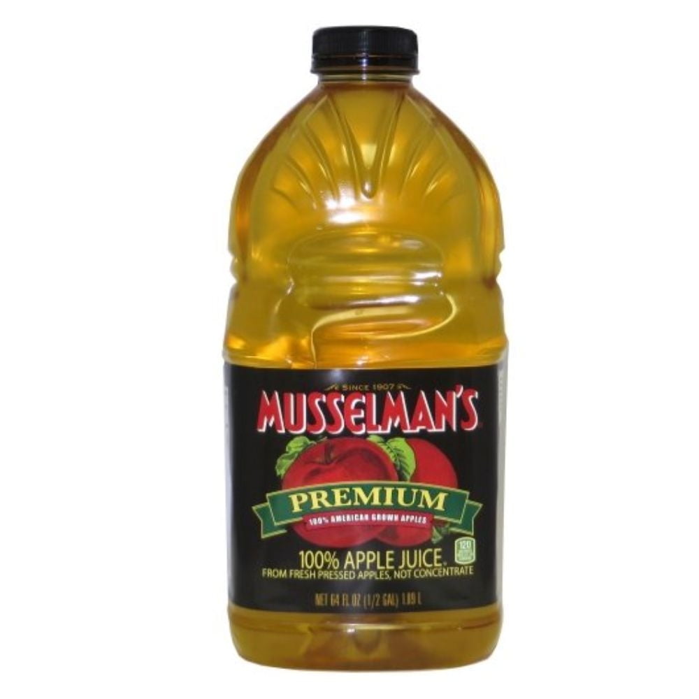 Musselman s Premium 100% Apple Juice From Fresh-Pressed Apples, 64 ...