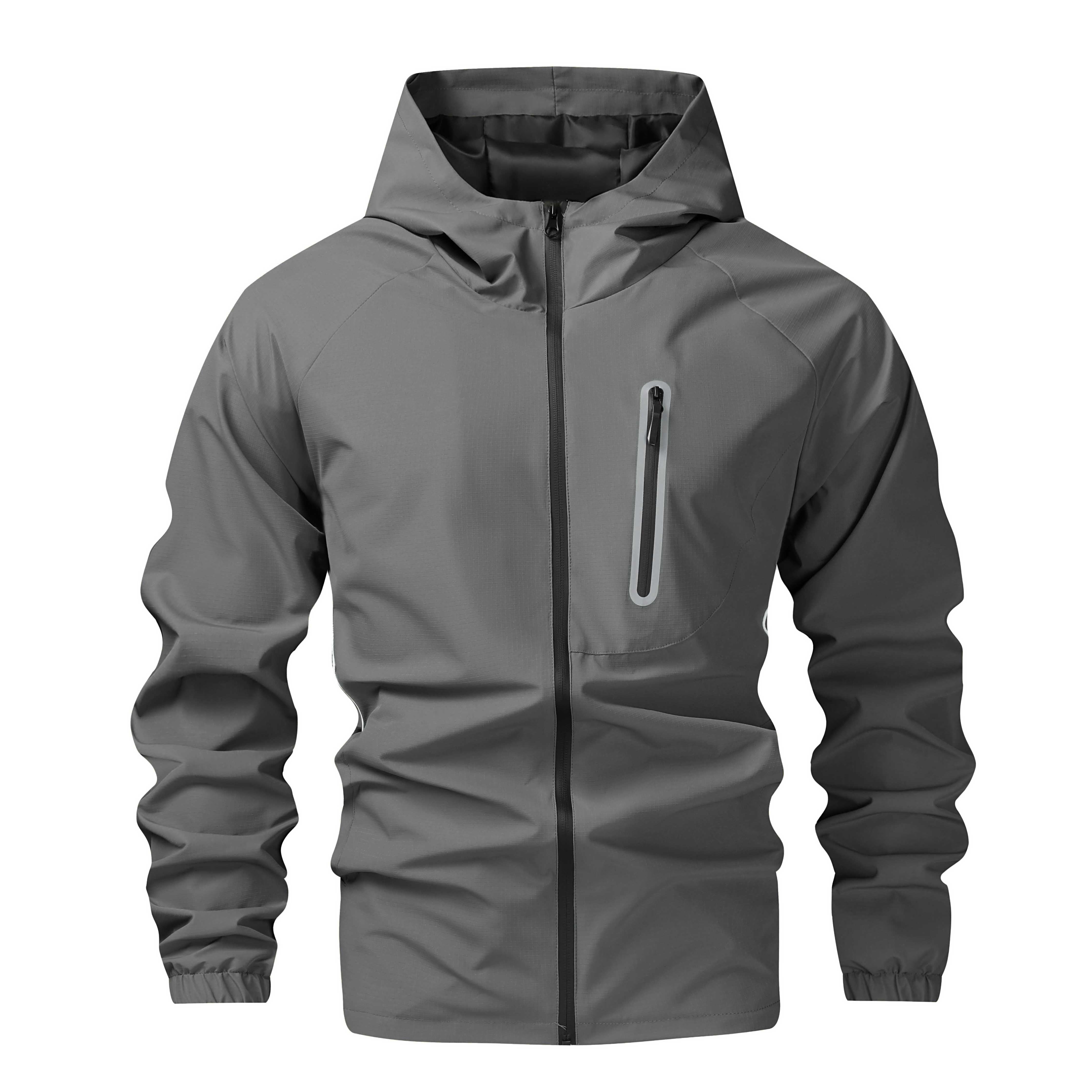 Must Have Easy Dressing Windproof Hooded Jacket for Men Winter Fall ...