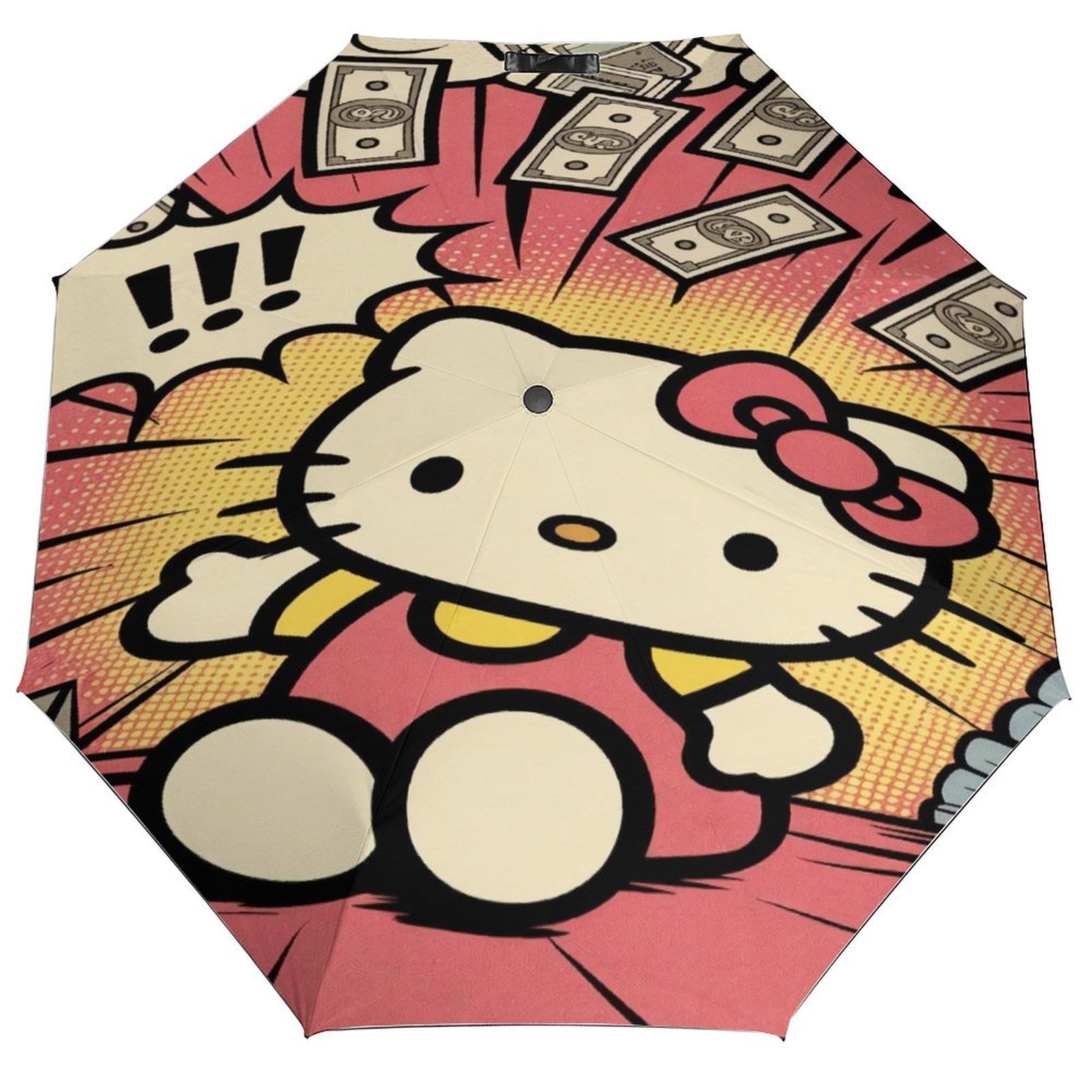 Must-Have Hello-Kitty Money Wallpapers Umbrella,Strongest Windproof ...