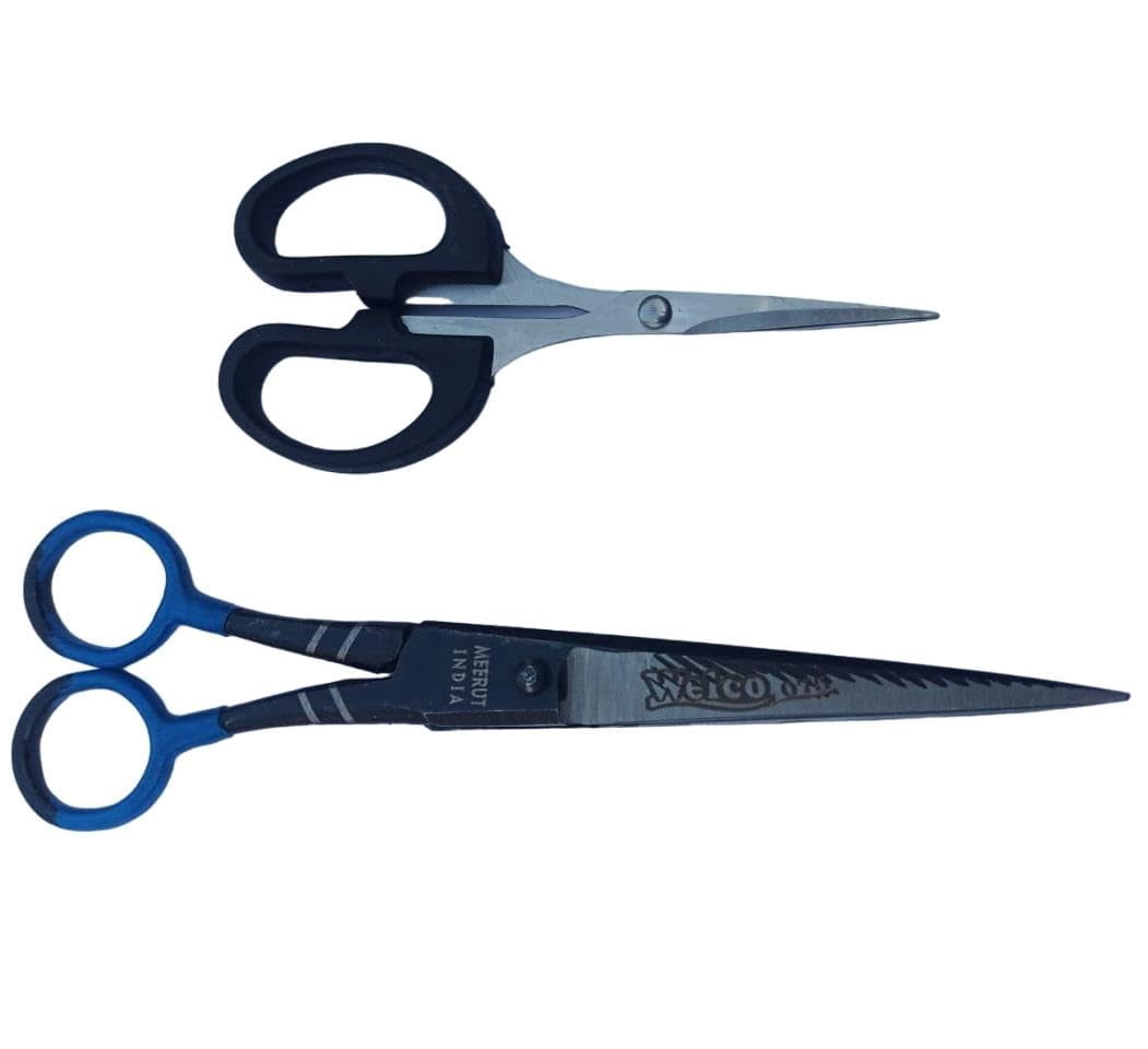 Mustache Trimming Hair Cutting Scissors For MenWomen Barber Scissor For ...
