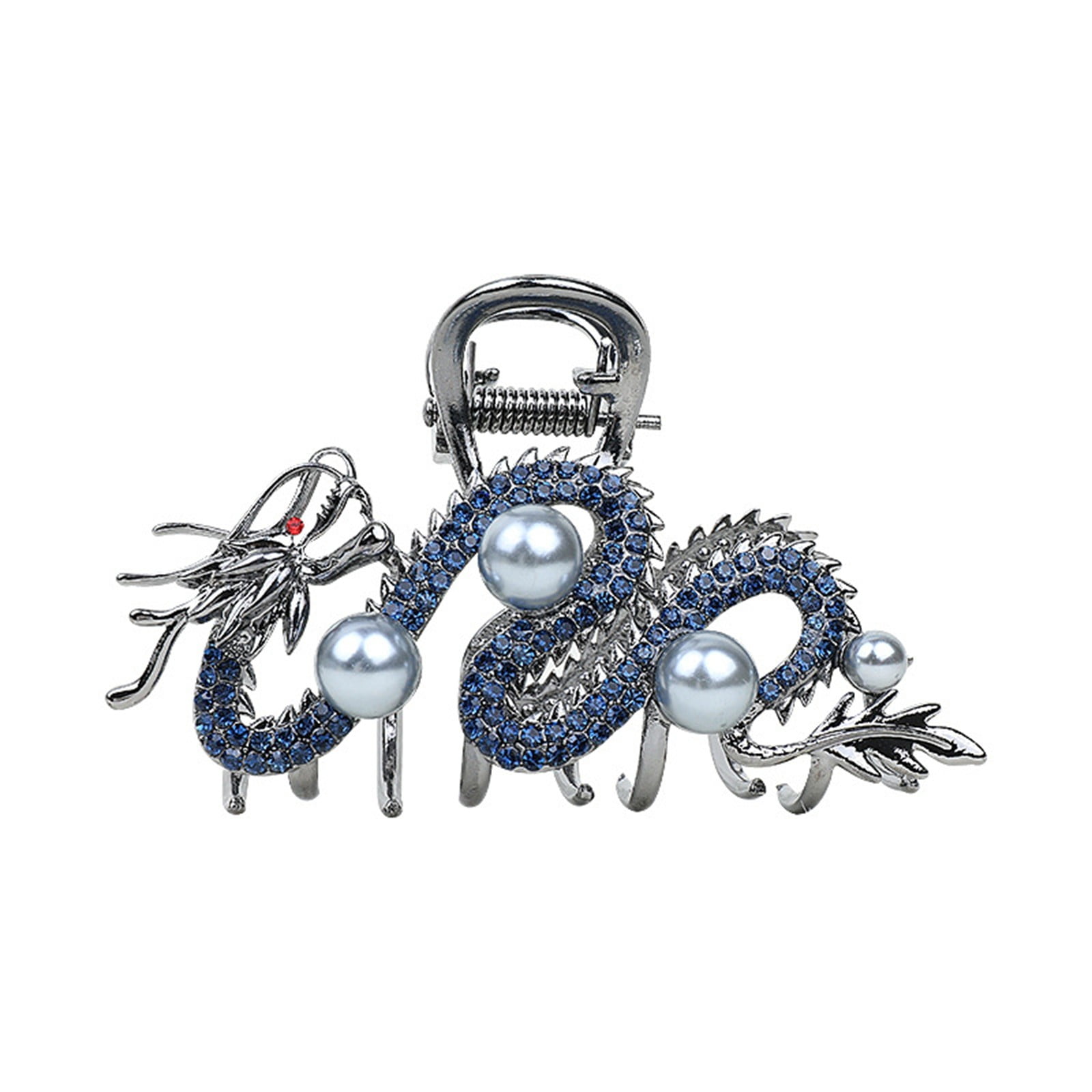 Mustacti 2024 Chinese New Year Dragon Hair Clips Zodiac Feng Shui Hair ...