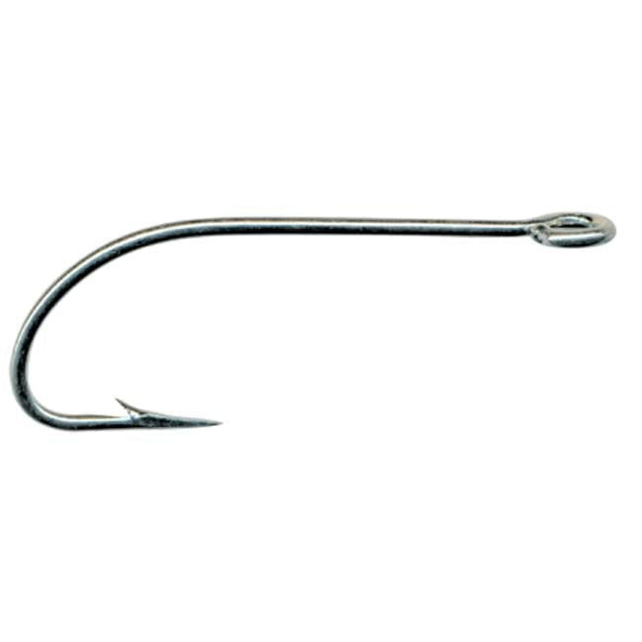 Mustad 31010DT-4-0 Limerick Ringeye Cadmium Hook - Pack of 100, Size 4 ...