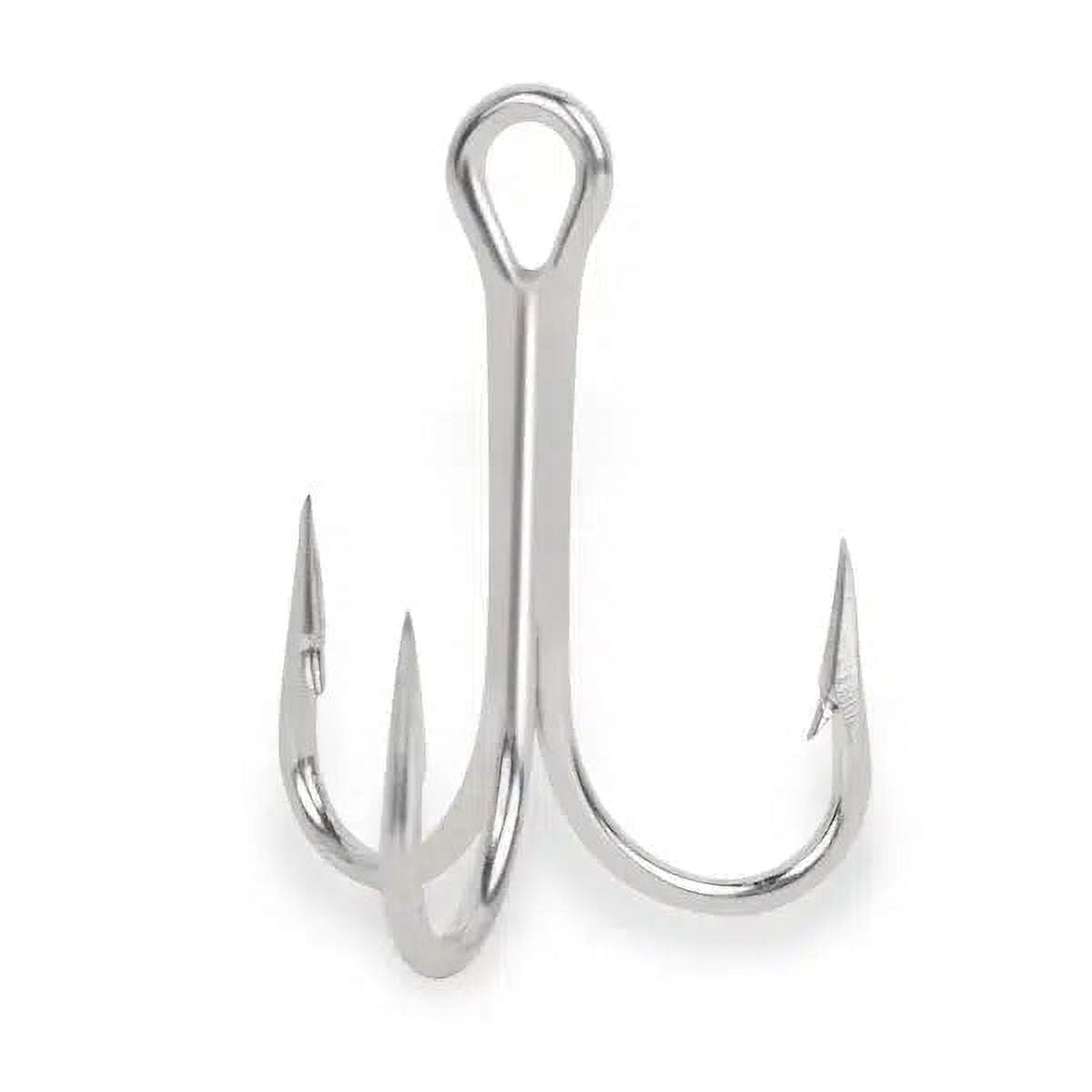 Mustad 3561D-DT-5/0-25 Classic Treble Hook Size 5/0 3X Strong - Walmart ...